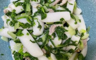 青菜炒年糕怎么炒不粘锅_青菜炒年糕用什么青菜