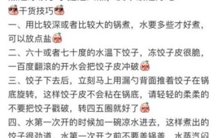 速冻煮饺子不破皮的方法_速冻饺子怎么煮才好吃
