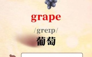 葡萄英语怎么读_grapes发音详解