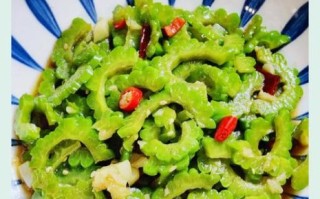 苦瓜怎么凉拌不苦_凉调苦瓜的做法