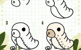 蚕茧简笔画怎么画_蚕茧图片简笔画教程