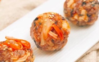 韩式饭团怎么做_韩式饭团热量高吗