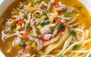 青椒榨菜肉丝面怎么做_榨菜肉丝面好吃吗
