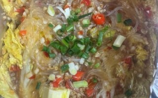 锡纸蒜蓉粉丝娃娃菜怎么做_锡纸蒜蓉粉丝娃娃菜热量高吗