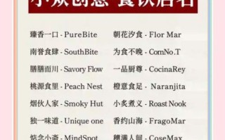 吸引人的店铺名字大全_如何取一个让人过目不忘的店名