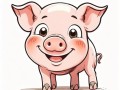 猪图片卡通可爱图片_怎么画