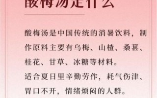 酸梅汤喝多了的副作用_酸梅汤一天喝多少合适
