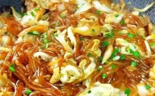 炒粉条怎么不粘锅_家常炒粉条做法