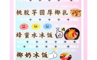 冰粥的12种配料有哪些_冰粥配料表大全