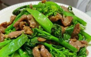 芥兰炒牛肉怎么做才嫩_芥兰炒牛肉用哪个部位