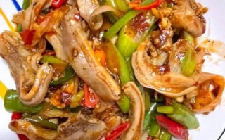 炒猪肚怎么炒才脆_家常炒猪肚做法