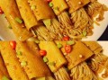 豆腐皮卷金针菇怎么做_豆腐皮卷金针菇的做法