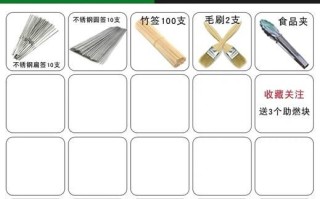 烧烤工具有哪些_新手需要准备什么