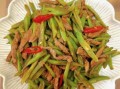 豆角炒肉丝怎么做好吃_豆角炒肉丝的家常做法