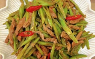 豆角炒肉丝怎么做好吃_豆角炒肉丝的家常做法