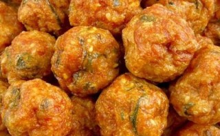 油炸肉丸子怎么做外酥里嫩_油炸肉丸子为什么总是散开