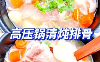 电压力锅炖排骨汤要多久_排骨汤怎么炖才好吃