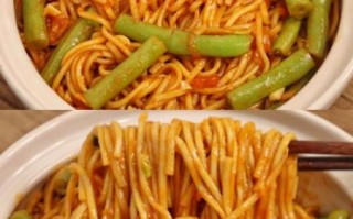 西红柿豆角焖面怎么做_为什么豆角先煸