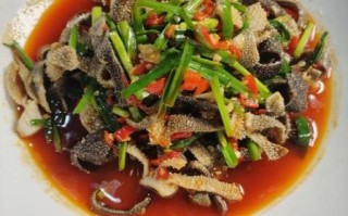家常爆炒毛肚怎么做_爆炒毛肚焯水还是直接炒