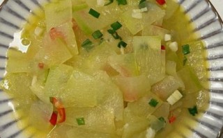 家常炒冬瓜怎么做_冬瓜怎么炒好吃不软烂