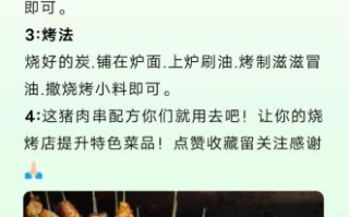猪肉串怎么腌制才嫩_家庭版腌料配方