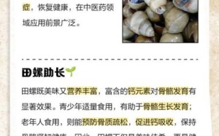 田螺的营养价值及功效与作用_田螺吃了有什么好处