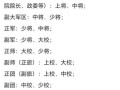上校相当于政府什么官_军队级别对照表