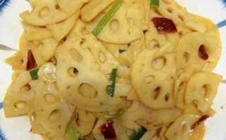 素炒莲藕怎么炒才脆_莲藕炒不黑的小窍门