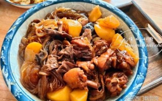 鸡肉炖粉条的家常做法_鸡肉炖粉条怎么做才入味