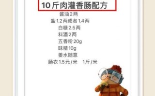 自制香肠怎么配料_家庭版香肠配方大全