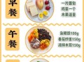 减肥食谱一周安排_如何科学搭配三餐