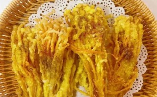 金针菇怎么炸才酥脆_油炸金针菇做法大全