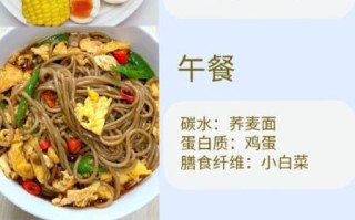 营养减肥食谱一周搭配_如何安排三餐不挨饿