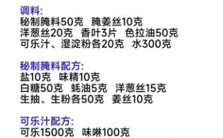 可乐鸡翅的做法步骤_王刚版正宗配方