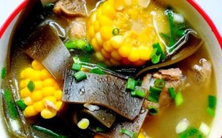 排骨玉米海带汤怎么做_海带汤需要焯水吗