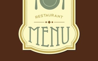 西餐厅菜单封面怎么设计_西餐厅菜单封面用什么字体