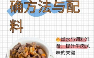 炖牛肉调料配方_怎么做才好吃