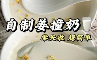 自制姜撞奶的家常做法_姜撞奶失败原因
