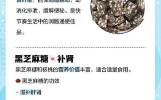 黑芝麻糖的功效与作用_黑芝麻糖能补肾吗