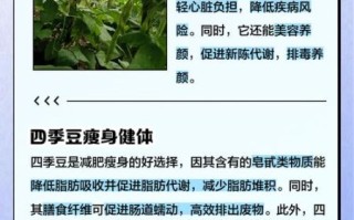 四季豆的功效与作用_四季豆的禁忌有哪些