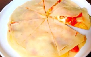 电饼铛做比萨饼的做法_电饼铛比萨饼怎么做