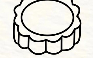 小学生月饼图画怎么画_中秋节月饼简笔画教程