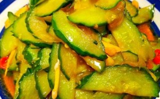 黄瓜怎么炒好吃_黄瓜家常热菜做法大全
