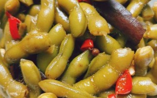 卤水毛豆怎么做_毛豆焯水几分钟才入味