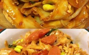 刀削面怎么做好吃_家常炒刀削面做法