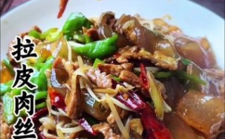 肉丝拉皮怎么做好吃_肉丝拉皮的做法窍门