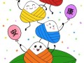 端午节儿童画怎么画_端午节儿童画简单
