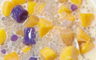 芒果芋圆西米露怎么做_芒果芋圆西米露热量高吗