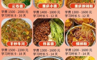 板面培训班多少钱_板面培训学费一般多少