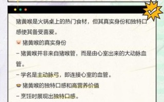 猪黄喉是哪个部位_猪黄喉是猪的什么器官